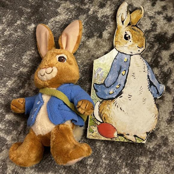 Toys | Kids Preferred Peter Rabbit Board Book Plush Peter Rabbit | Poshmark